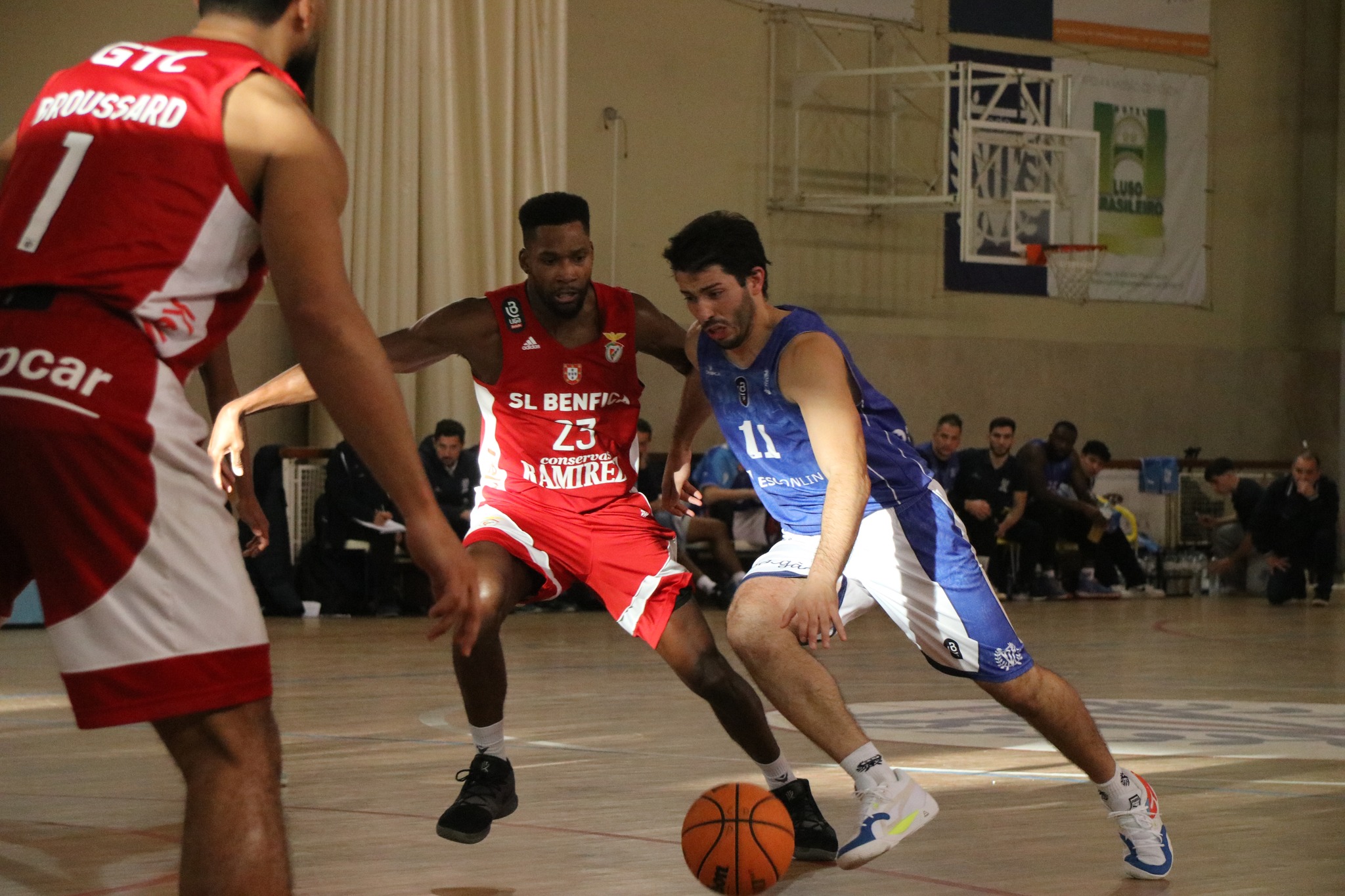 Vitória Histórica! Desportivo da Póvoa vence SL Benfica! - Basquetebol ...